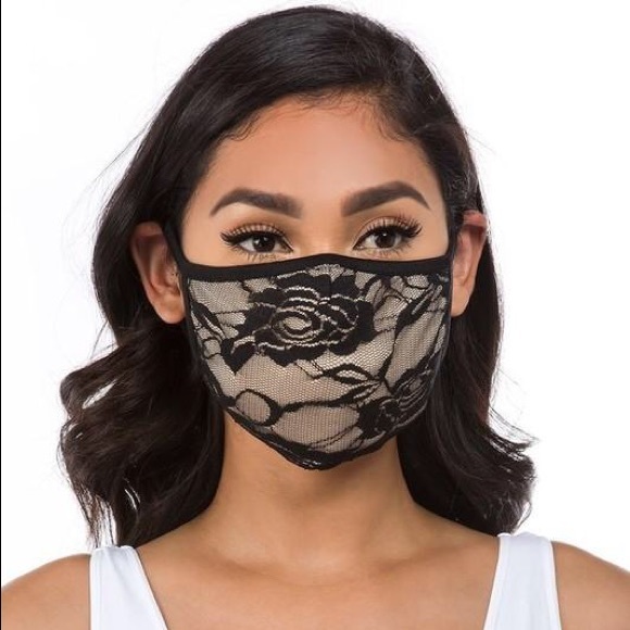 Accessories | Last One Lace Face Mask | Poshmark